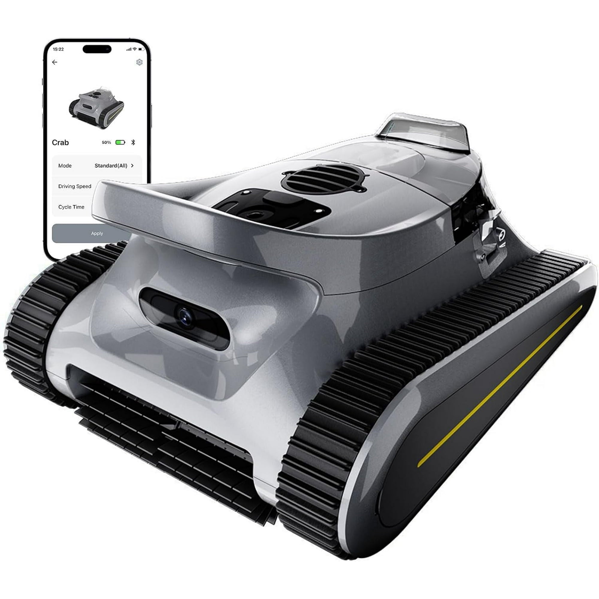 New Upgraded Seauto Crodless Robotic Pool Vacuum Cleaner for Inground ...
